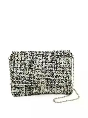 Alexander McQueen Skull Tweed Shoulder Bag