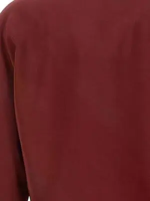 Max Mara Hammered-button Silk Blouse