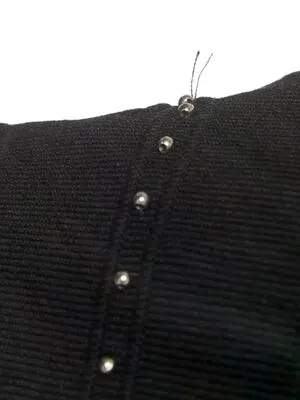 Sandro Embellished Flared Mini Dress