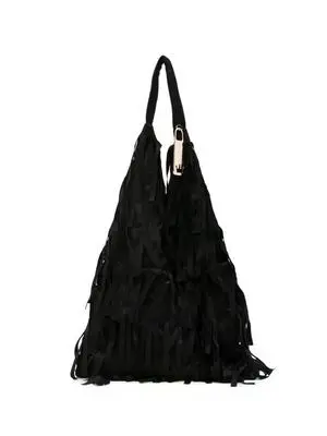 LA MILANESA Agnese Fringe-detail Shoulder Bag