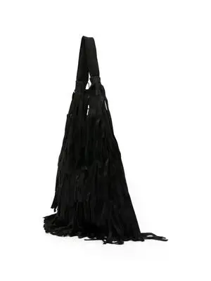 LA MILANESA Agnese Fringe-detail Shoulder Bag