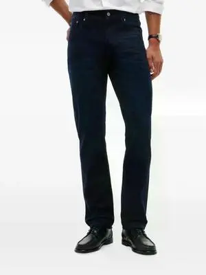 Tommy Hilfiger Logo-patch Straight-leg Jeans - Blue