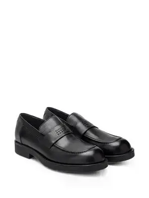 MAISON MARGIELA Logo-embossed Loafers