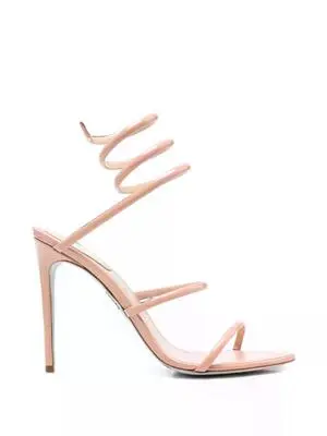 Rene Caovilla Cleo Patent-leather Sandals
