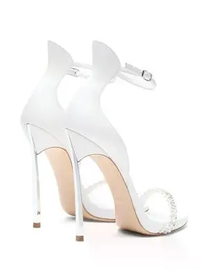 Casadei Cappa Blade Heaven Rhinestones Sandals