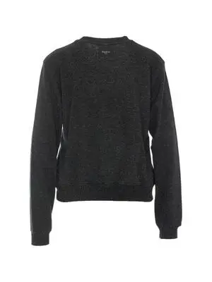 Repetto Logo-embroidered Crew-neck Sweater - Black