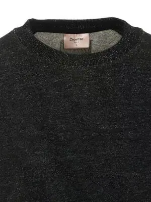 Repetto Logo-embroidered Crew-neck Sweater
