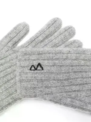 Ruslan Baginskiy Ribbed Embroidered Gloves