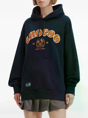 CHOCOOLATE Logo-embroidered Hoodie