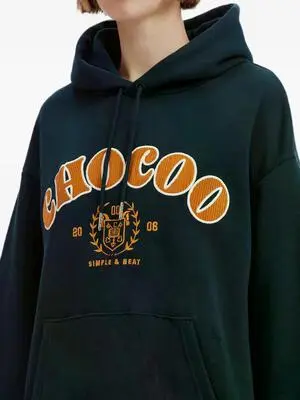CHOCOOLATE Logo-embroidered Hoodie