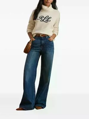 Ralph Lauren Logo-intarsia Cashmere Sweater