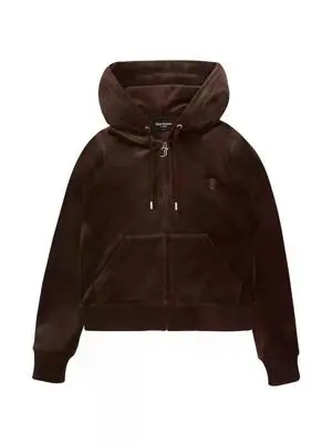 Juicy Couture Robertson Zip-up Hoodie - Brown