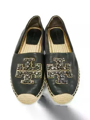 Tory Burch Ines Embellished Espadrilles