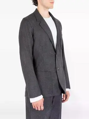 SOCIETE ANONYME Wool Notch-lapel Blazer