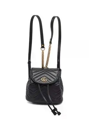 Gucci Gg Marmont Matelassé Mini Backpack