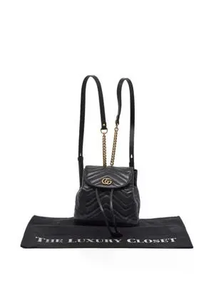 Gucci Gg Marmont Matelassé Mini Backpack