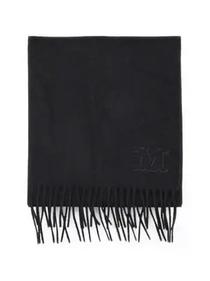 Max Mara Dalia Monogram-embroidered Scarf