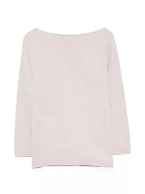 Alpha Studio Boat-neck Sweater