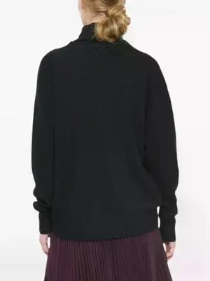 Plan C Shawl V-neck Sweater