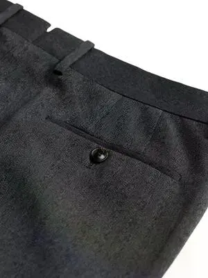 Ralph Lauren Herringbone Pattern Button-fly Trousers