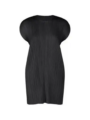 Issey Miyake Plissé-effect Mini Dress