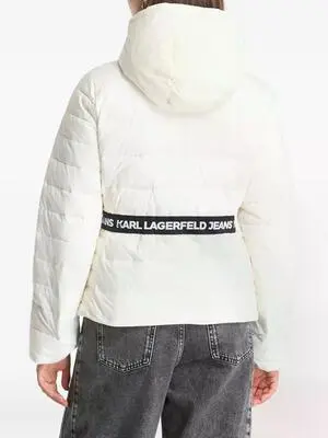 Karl Lagerfeld Logo-print Quilted Jacket