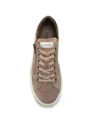NEROGIARDINI Glitter-detail Zip-up Sneakers