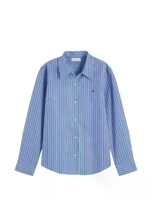 Tommy Hilfiger Vertical Stripe Shirt - Blue