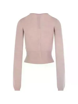 Rick Owens Cut-out Ribbed-hem Sweater