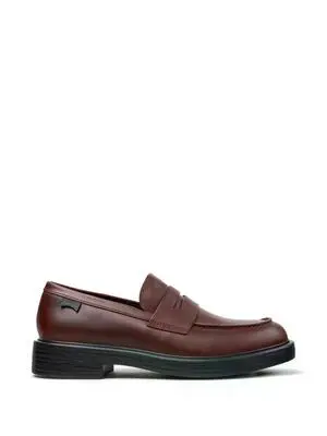 Camper Dean Leather Loafers - Brown