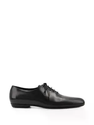Dries Van Noten Leather Oxford Shoes - Black