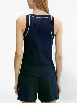 Lacoste Ribbed Cotton Pyjama Set