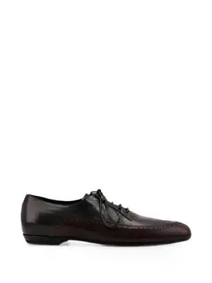 Dries Van Noten Leather Brogues - Brown