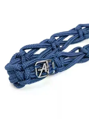 Alberta Ferretti Braided Tassel-detail Belt