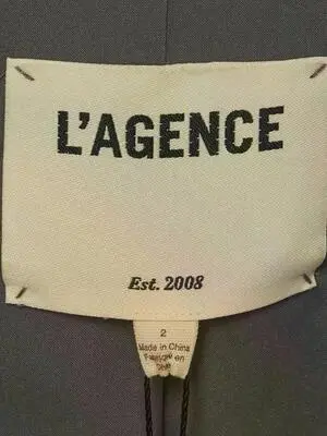L'Agence Pinstriped Double-breasted Blazer