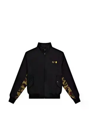 A BATHING APE X Fred Perry Harrington Jacket - Black
