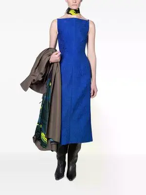 ROKSANDA Mila Textured-finish Midi Dress