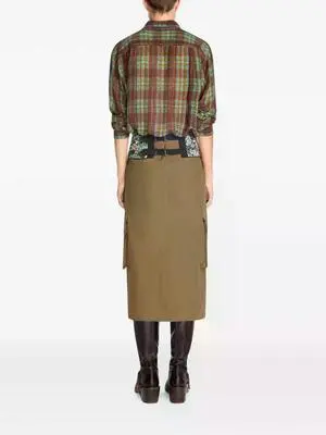Dries Van Noten Floral Gobelin Belt