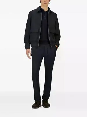 Herno Pleated Water-repellent Trousers