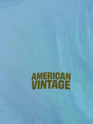 American Vintage Gixy Logo-print Oversized T-shirt