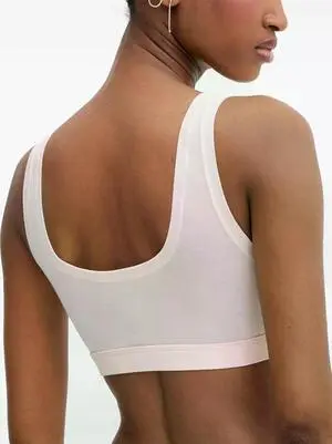 Polo Ralph Lauren Logo-embroidered Scoop-neck Bra