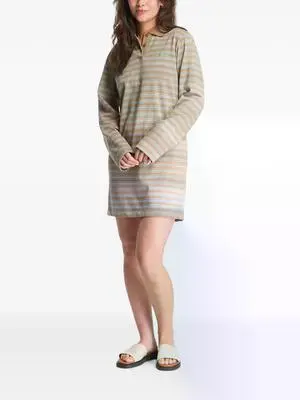 SAMSOE SAMSOE Striped Long-sleeve Mini Dress