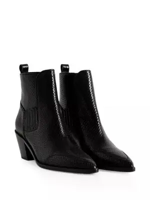 Zadig&Voltaire Tyler Neo Snakeskin-effect Boots