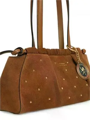 Tommy Hilfiger Studded-ruched Tote Bag