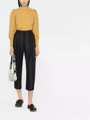 Stella McCartney High-waisted Cropped Trousers