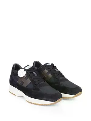 Hogan Logo-patch Panelled Sneakers