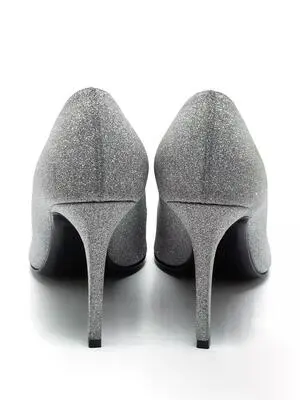 Balmain Daphne Glitter Stiletto Pumps