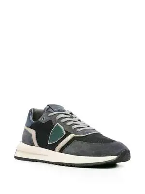 Philippe Model Panelled Logo-patch Sneakers