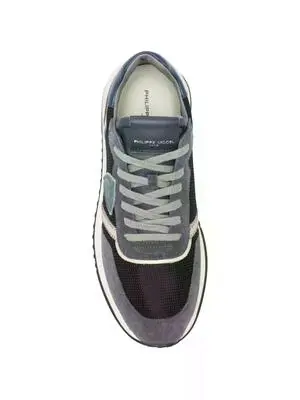 Philippe Model Panelled Logo Sneakers