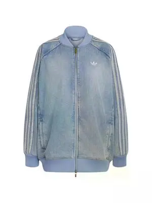 Adidas Sst Oversized Denim Tracktop - Blue